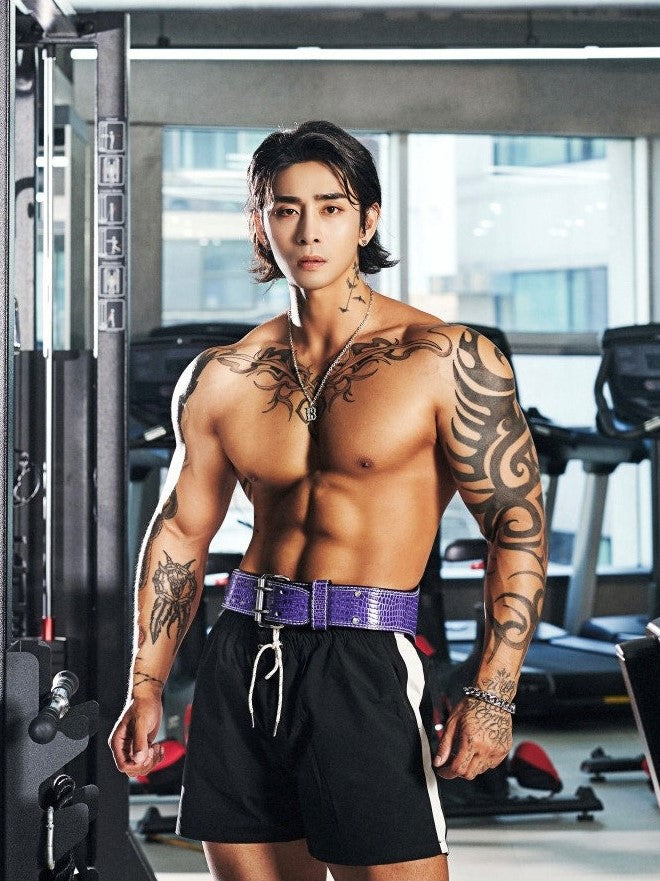 Poison Leather Fitness Belt fashion fitness belt design fitness belt ...